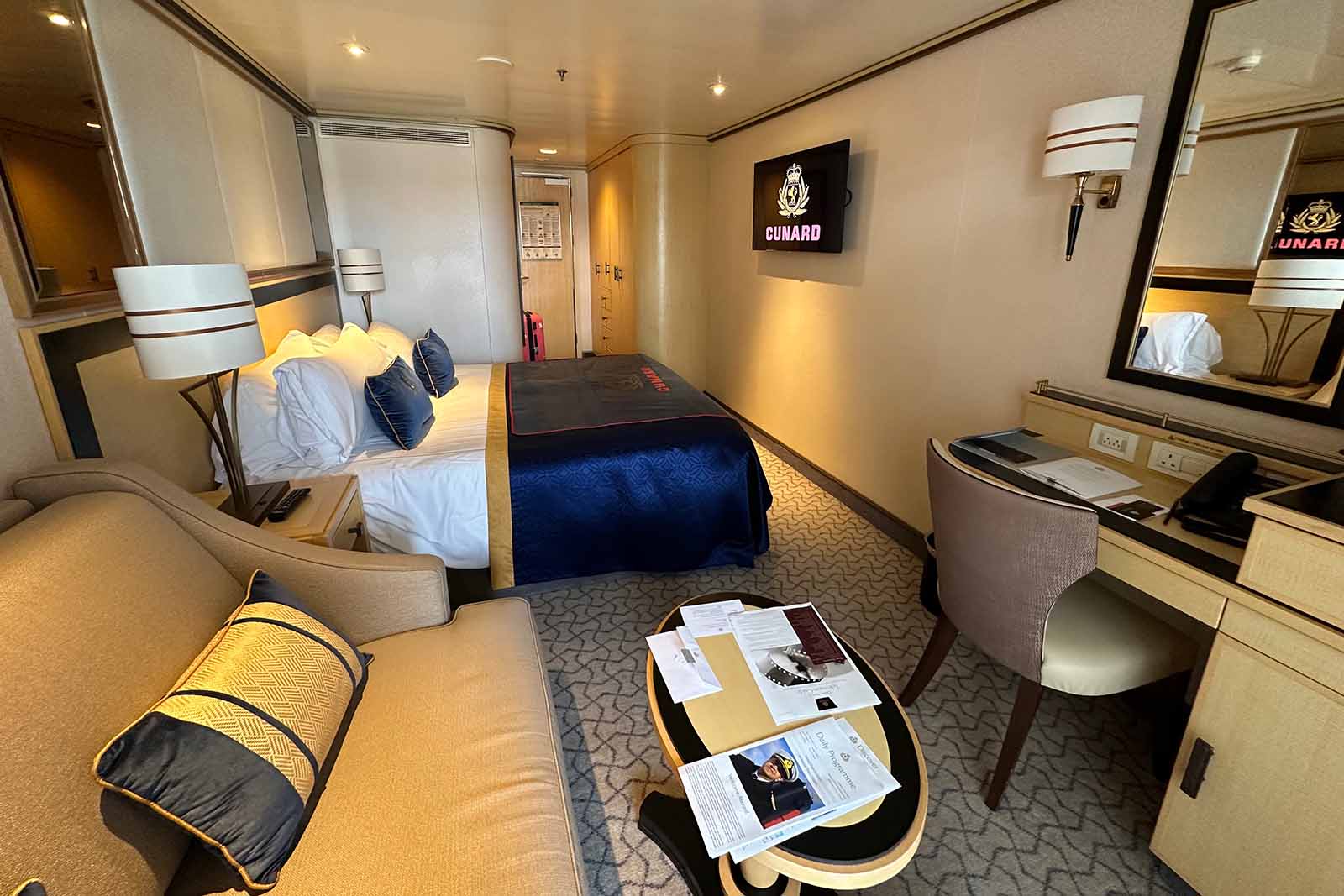 Cunard Queen Mary 2 Sheltered Balcony Cabin Review